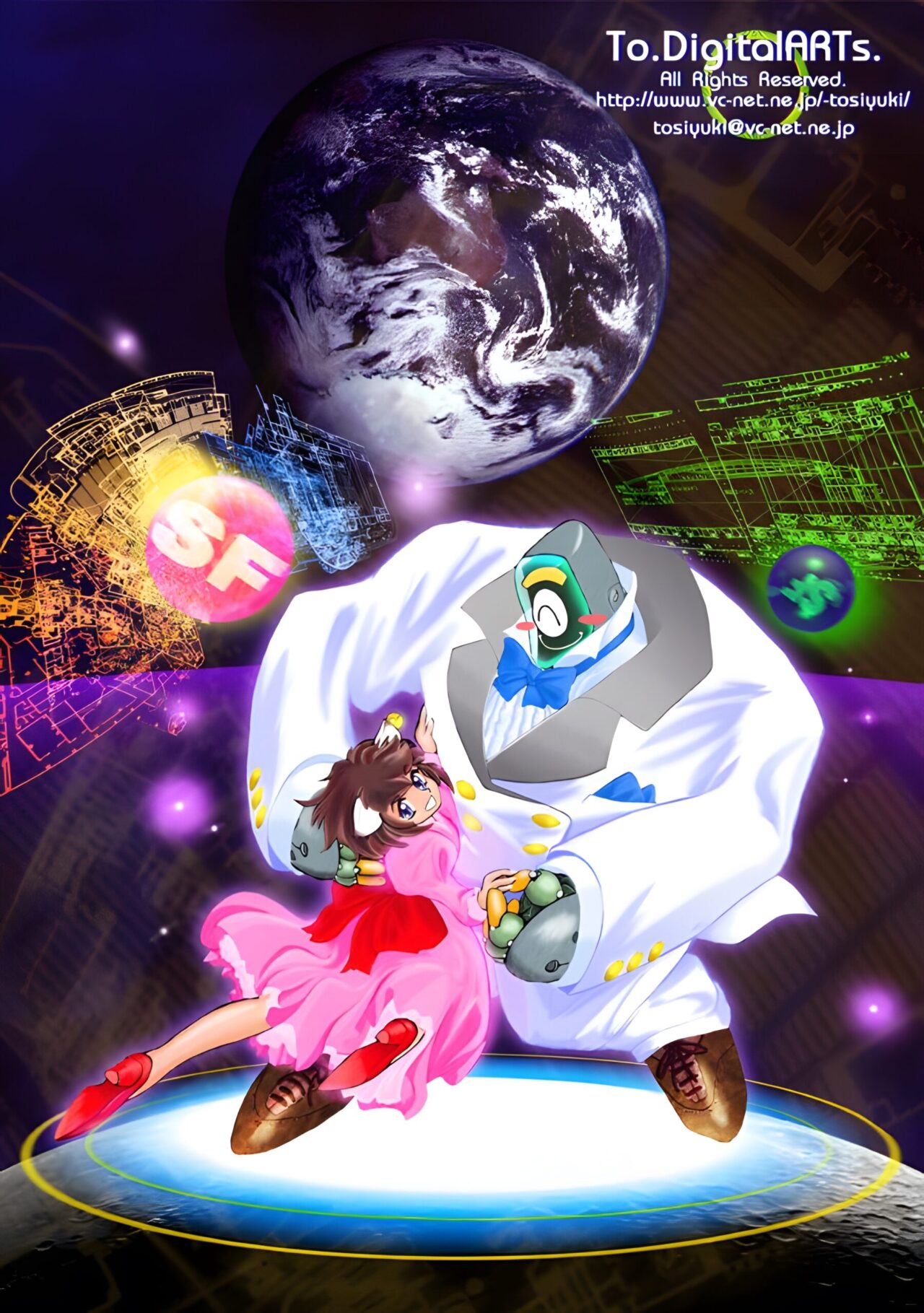 AIを使って手描きのCGイラストを高画質化 | To.DigitalARTs. blog